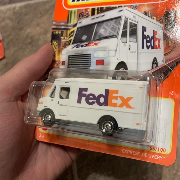 Mattel | Toys | Matchbox 7 Years Fedex Delivery Truck Express Delivery ...